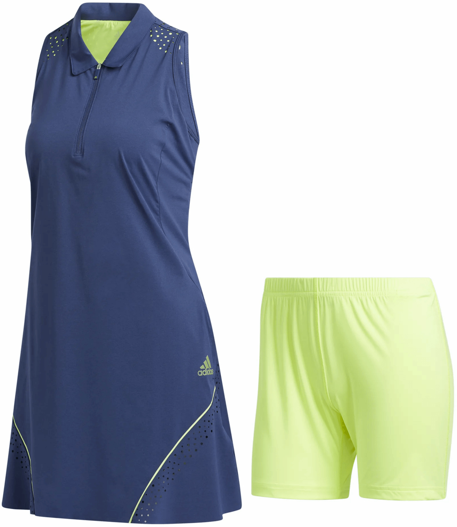 Adidas Perforated Color Pop golfové šaty, tech indigo | Golf pro všechny.cz