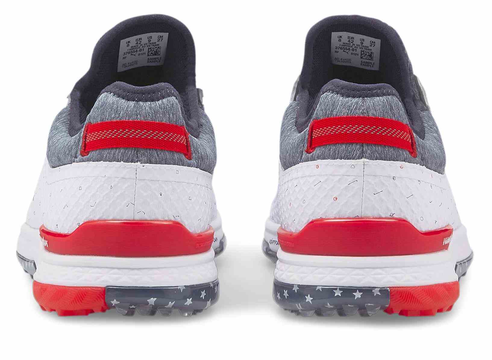 Puma Proadapt Alphacat Love Golf/H8 pánské golfové boty, bílo/stříbrno ...