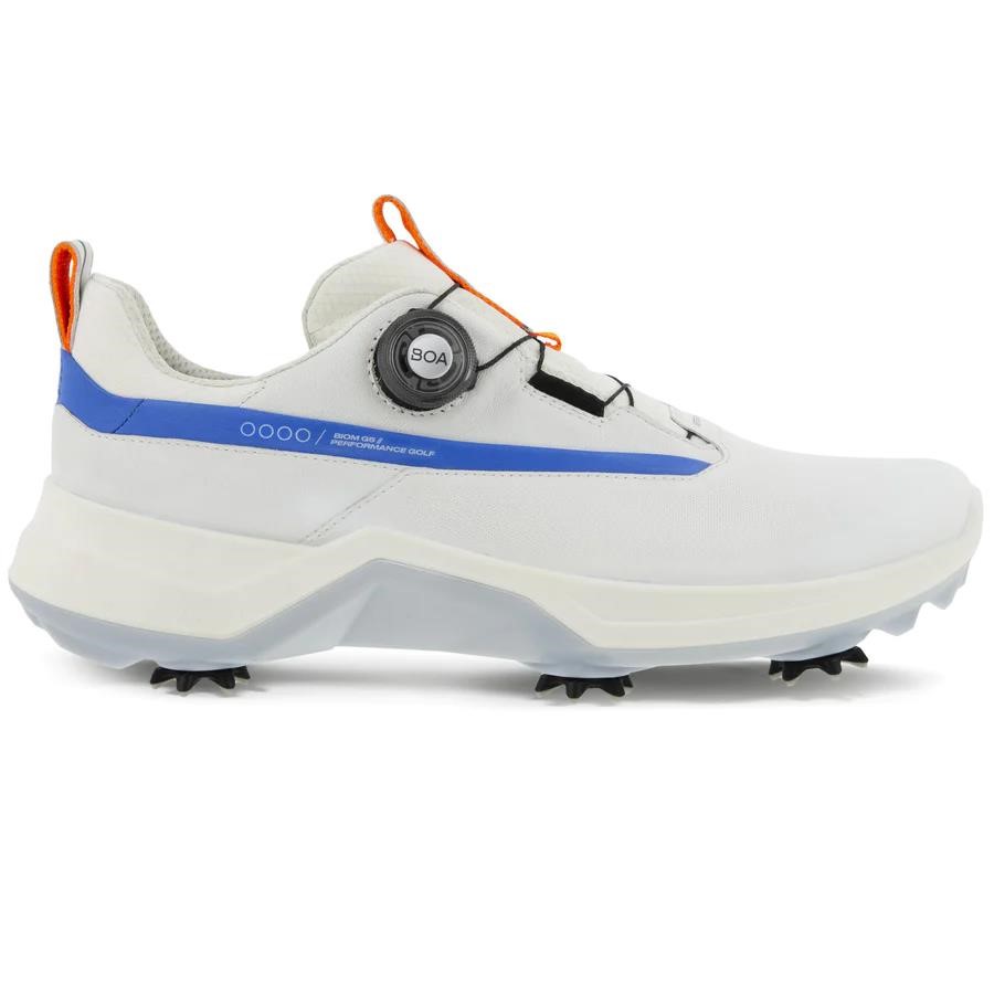 Ecco Biom G5 BOA pánské golfové boty, bílo/modré | Golf pro všechny.cz