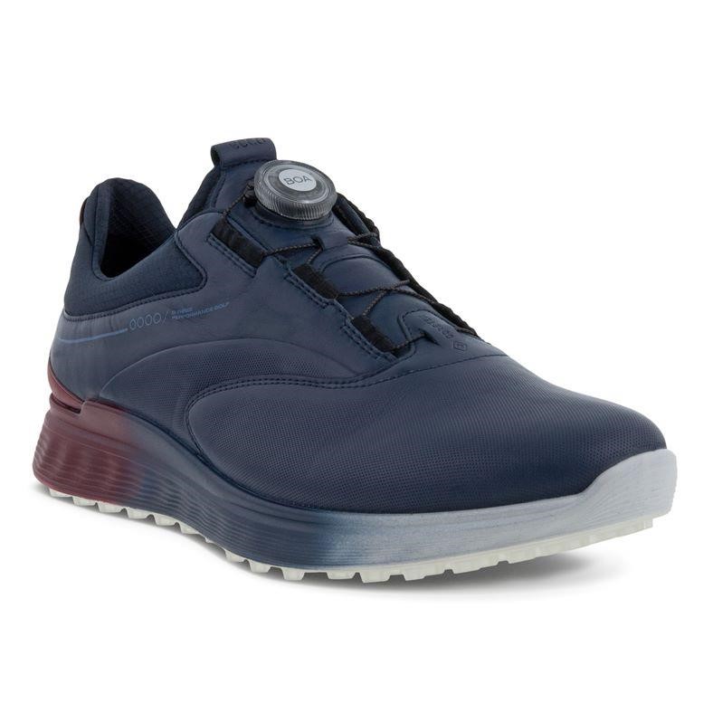 Ecco S-Three BOA pánské golfové boty, tmavě modré | Golf pro všechny.cz