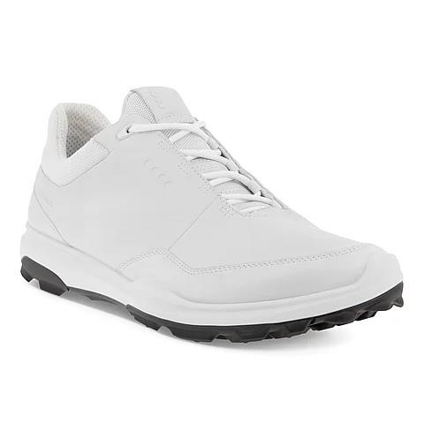 Ecco Biom Hybrid 3 pánské golfové boty, bílé | Golf pro všechny.cz