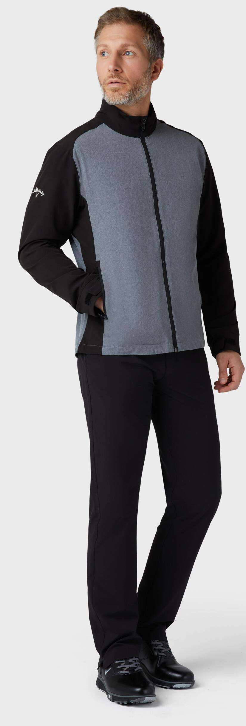 Callaway Full-Zip Wind pánská bunda, šedá | Golf pro všechny.cz