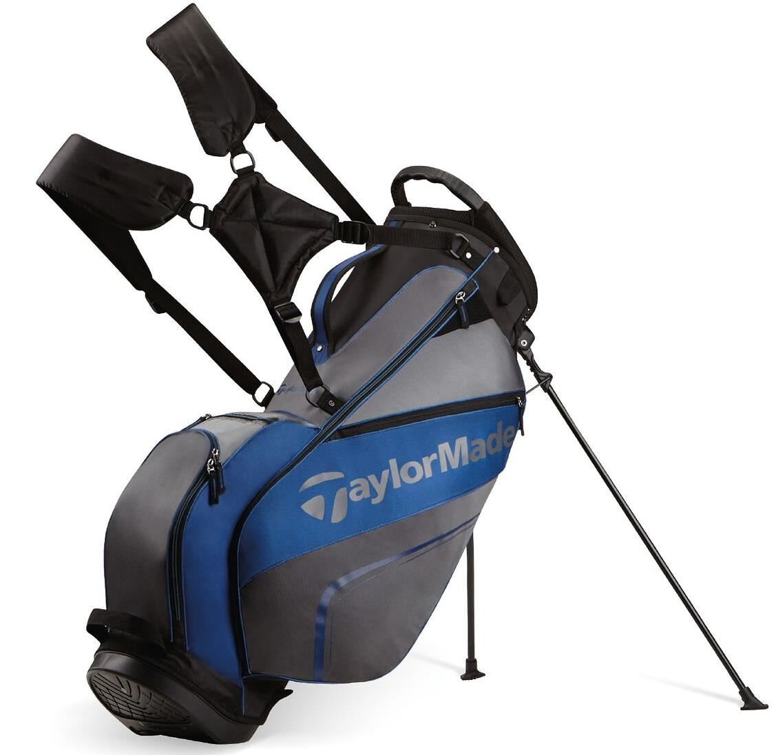TaylorMade Pro Stand 4.0 bag, černo/šedo/modrý | Golf pro všechny.cz