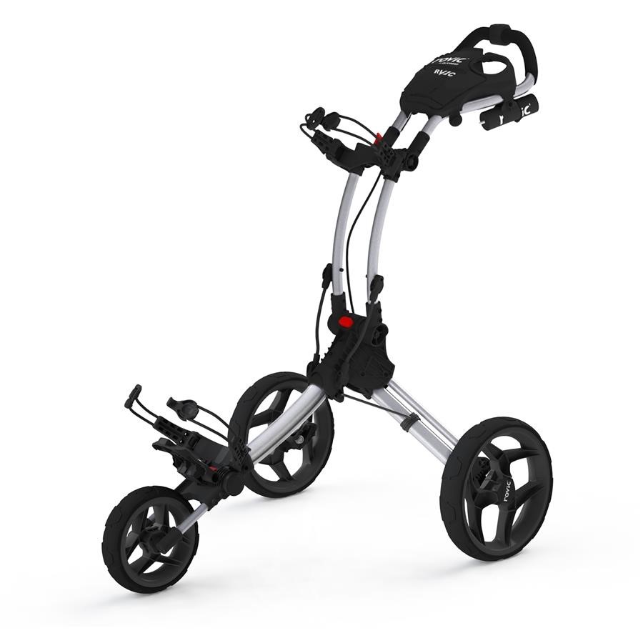 Clicgear Rovic RV1C golfový vozík, stříbrný | Golf pro všechny.cz