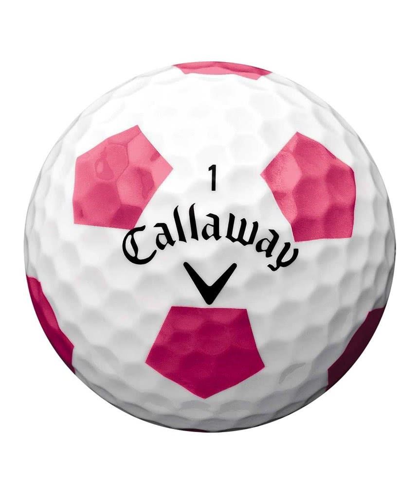 Callaway Chrome Soft Truvis Pink golfové míčky | Golf pro všechny.cz