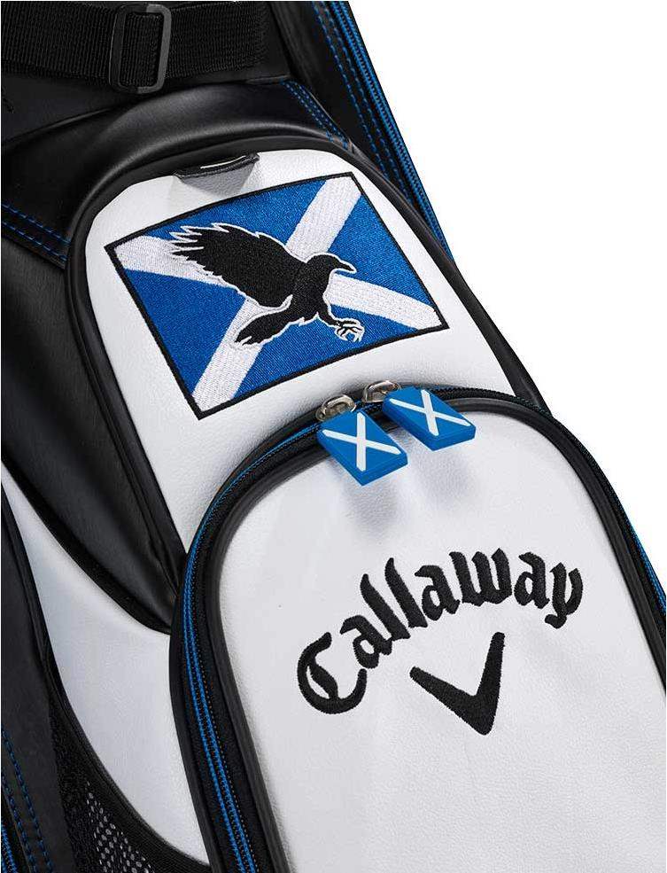 Callaway British Open stand bag + 3 kryty hlav | Golf pro všechny.cz